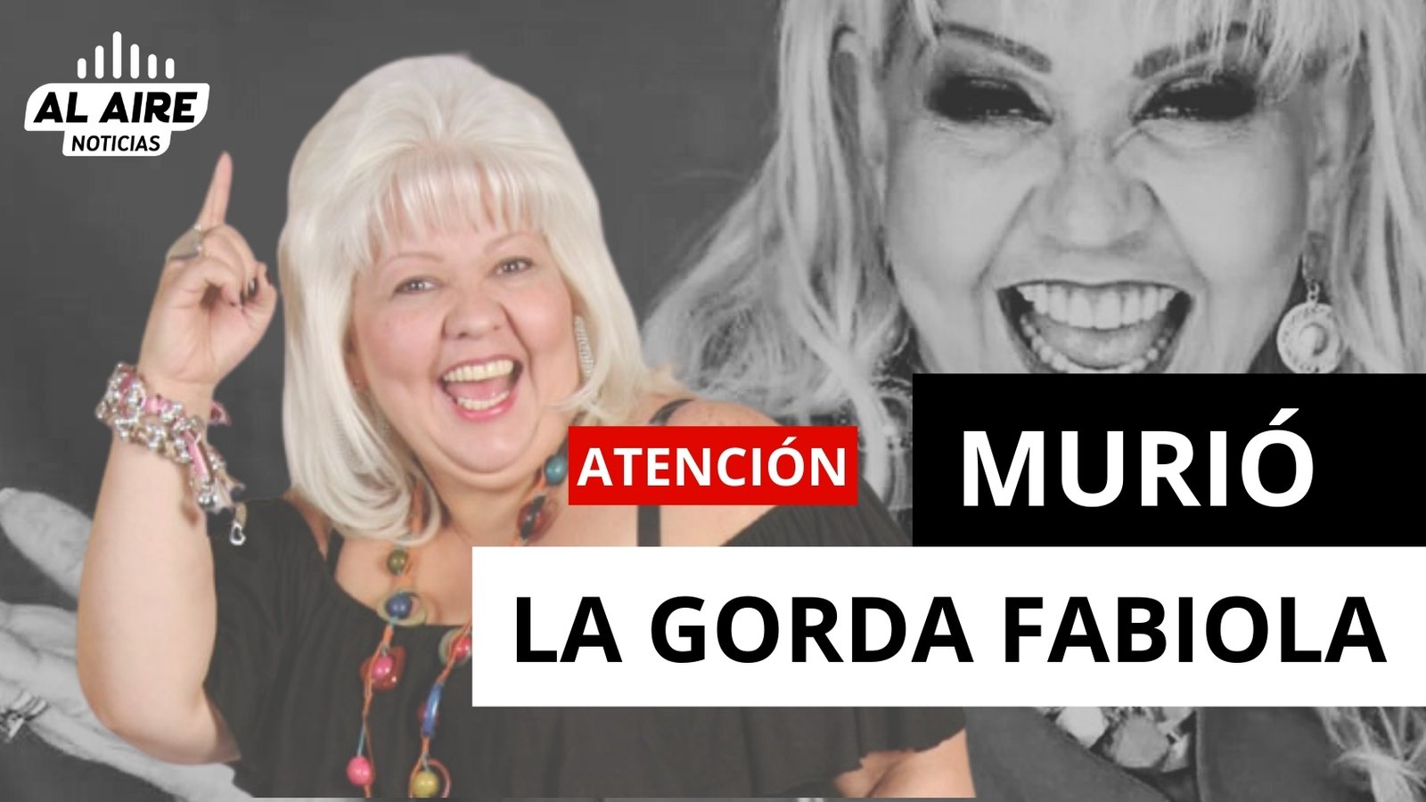 Murió La Gorda Fabiola, reconocida humorista colombiana - Al Aire Noticias
