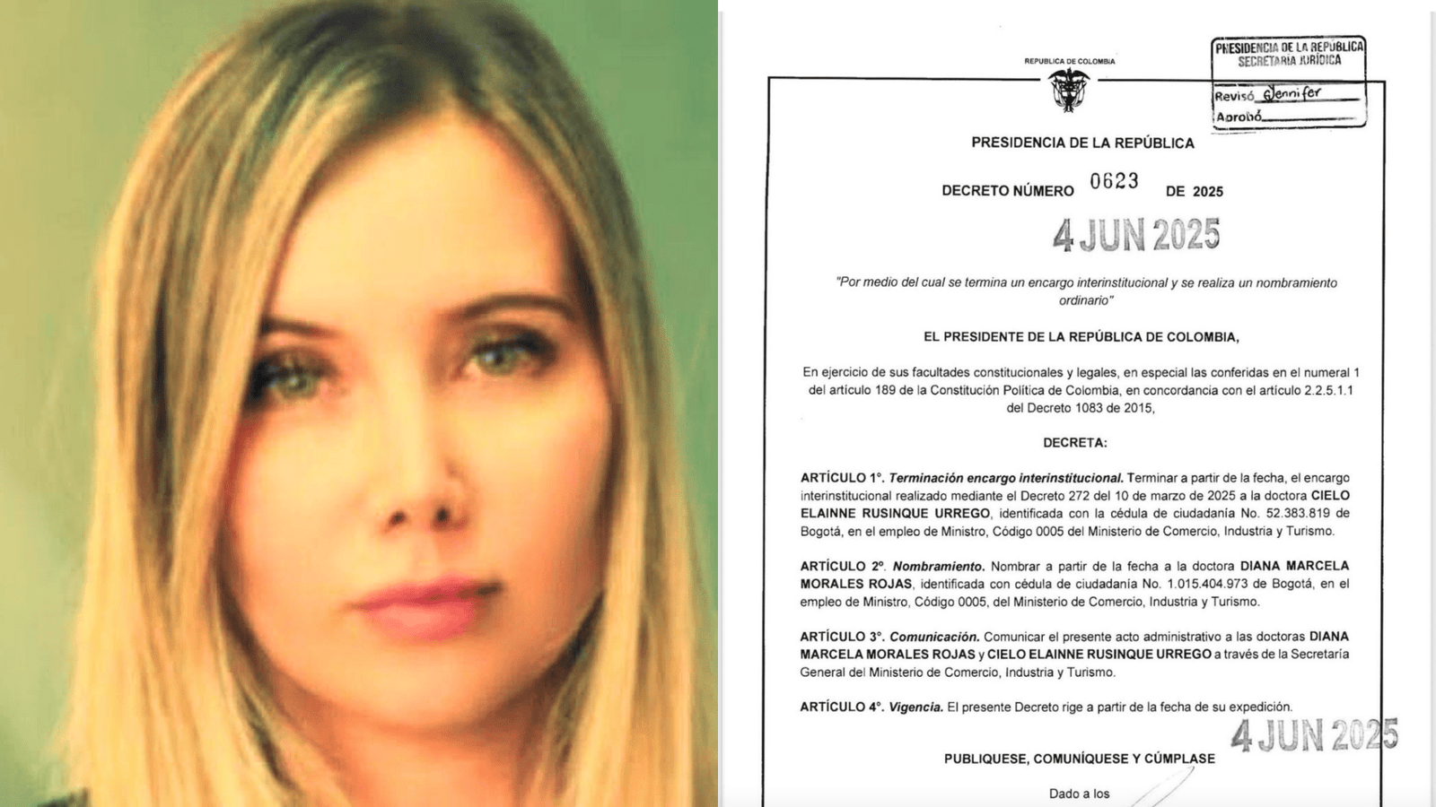 Profesional araucana Diana Marcela Morales Rojas es designada como Ministra de Comercio ...